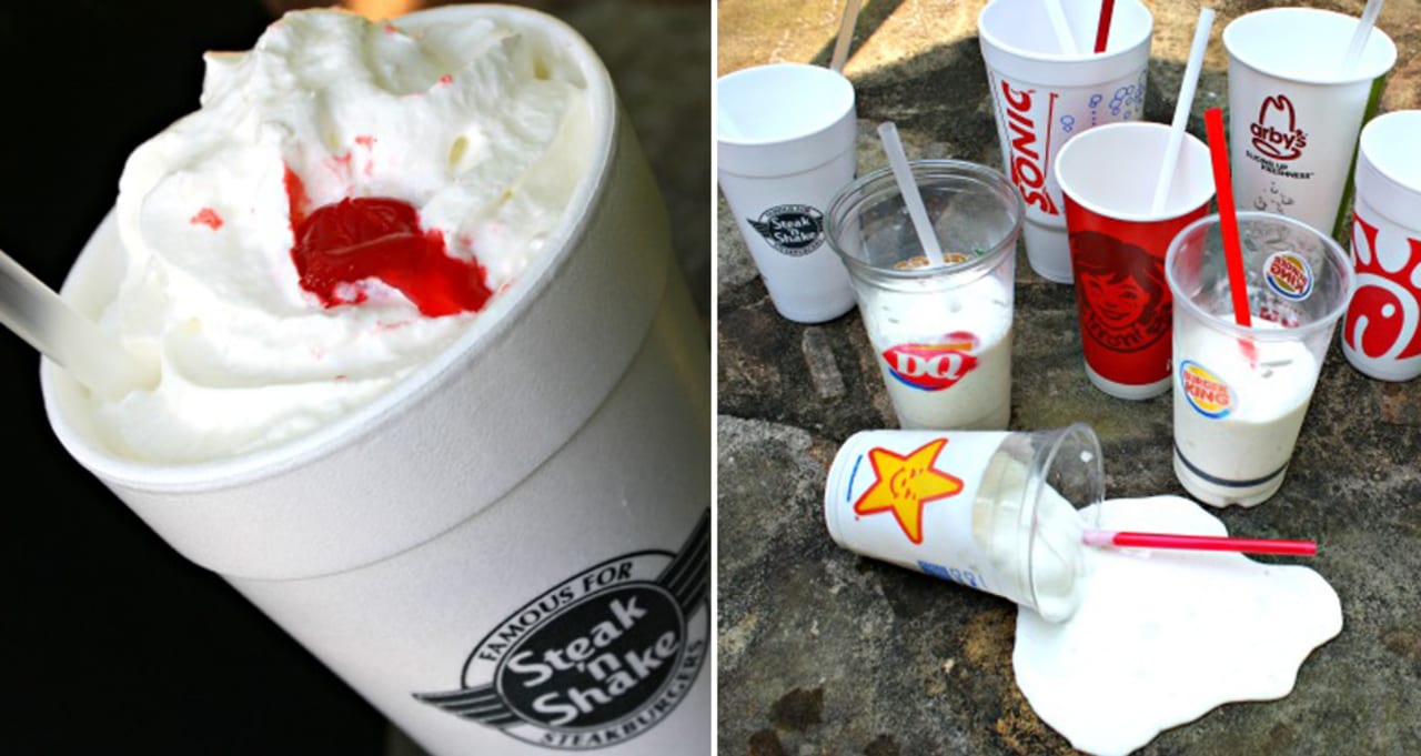 how to make a fast food milkshake
