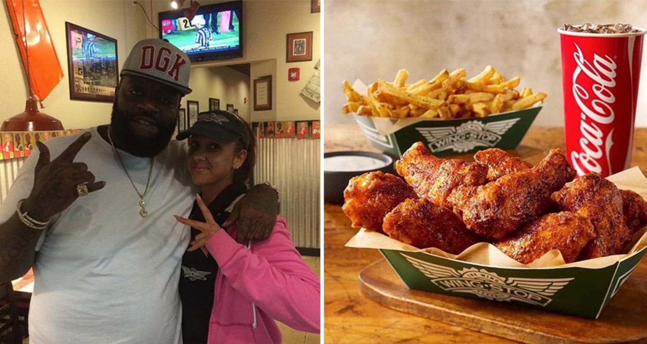 Rick Ross Eating Chicken