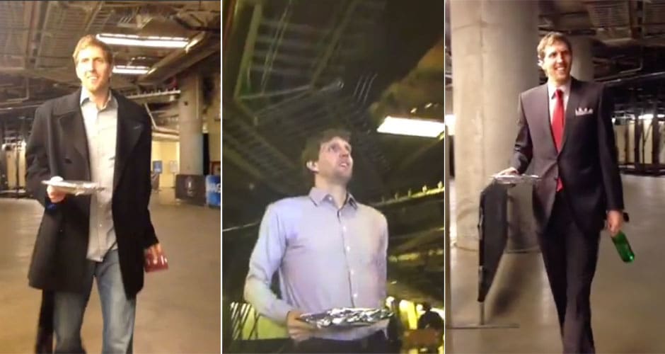 A Brief History of Dirk Nowitzki's Tin Foil Game-Day Lunches | First We ...