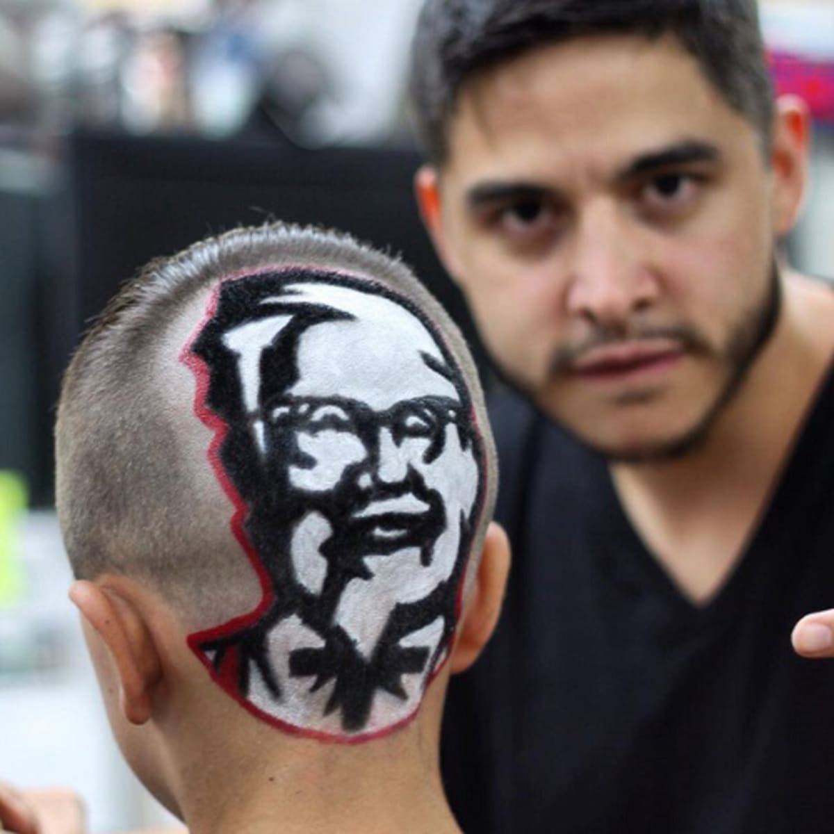 Colonel Sanders Haircut Earns Barber Free KFC For Life | First We Feast
