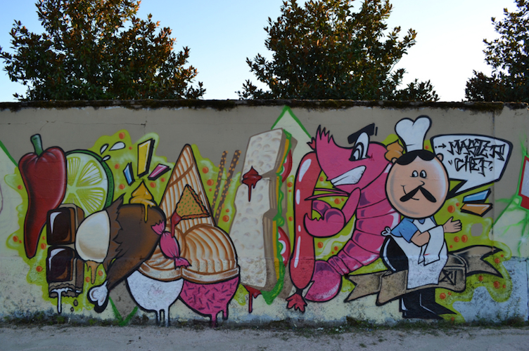 Food on the Wall: Check Out These Awesome Grub-Inspired Graffiti Photos ...