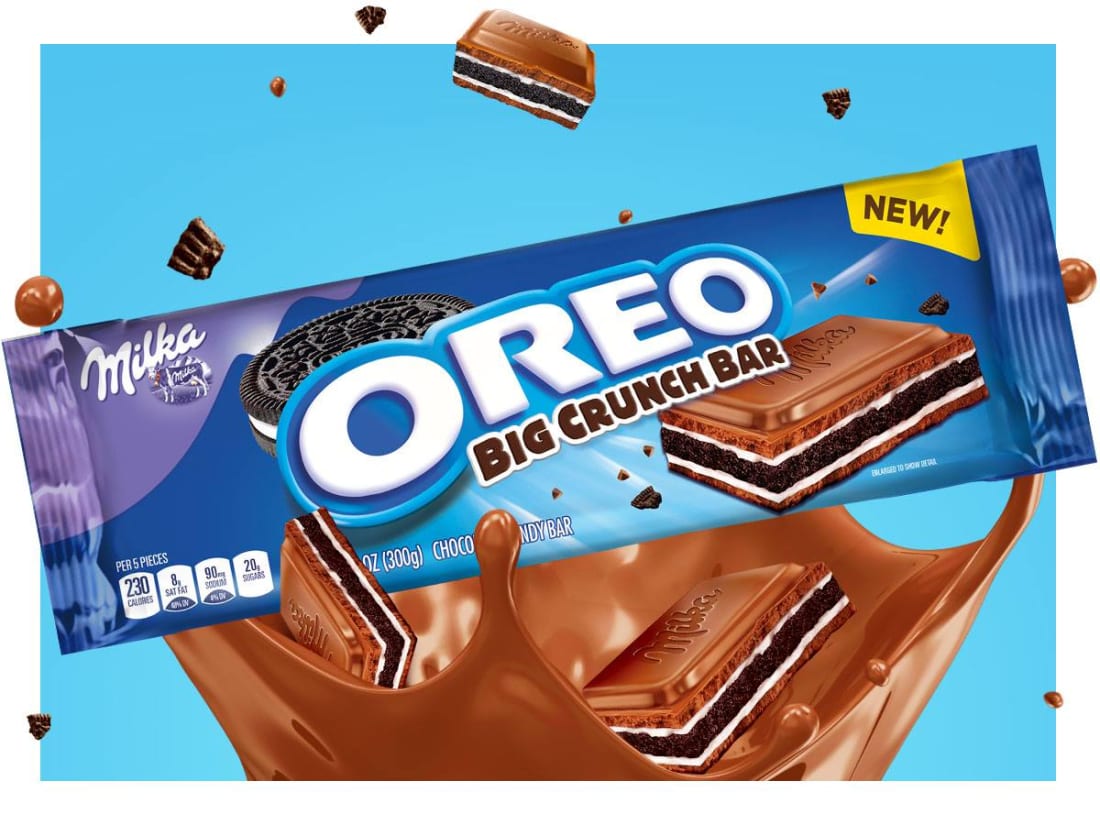 Oreo White Chocolate Candy Bar